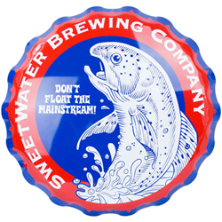 Large Bottle Cap Signs | MetalSigns.com
