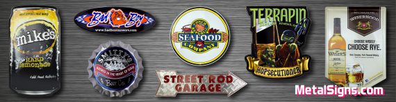 Die Cut Signs | MetalSigns.com